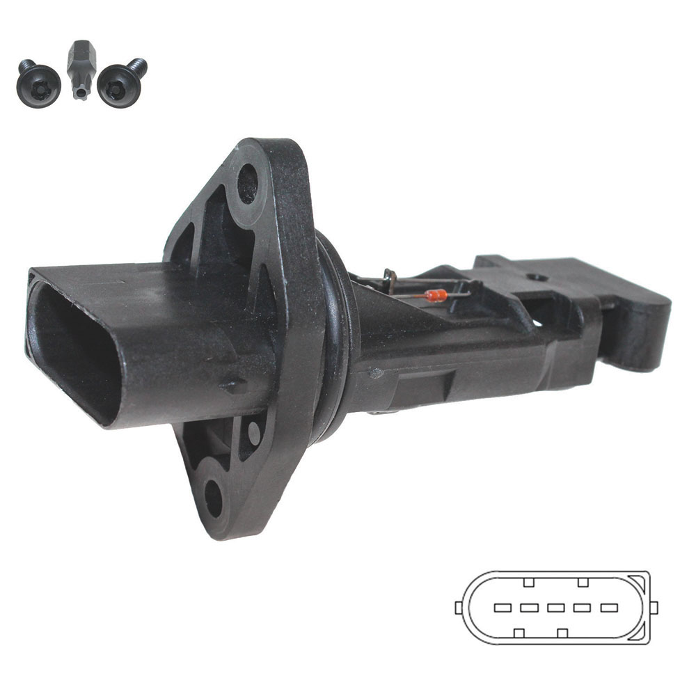 mercedes benz S600 mass-air-flow-sensor-probe Parts, View Online Part ...