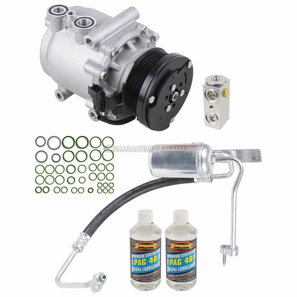 2003 ford Expedition A/C Compressor and Components Kit Without Rear Air ...