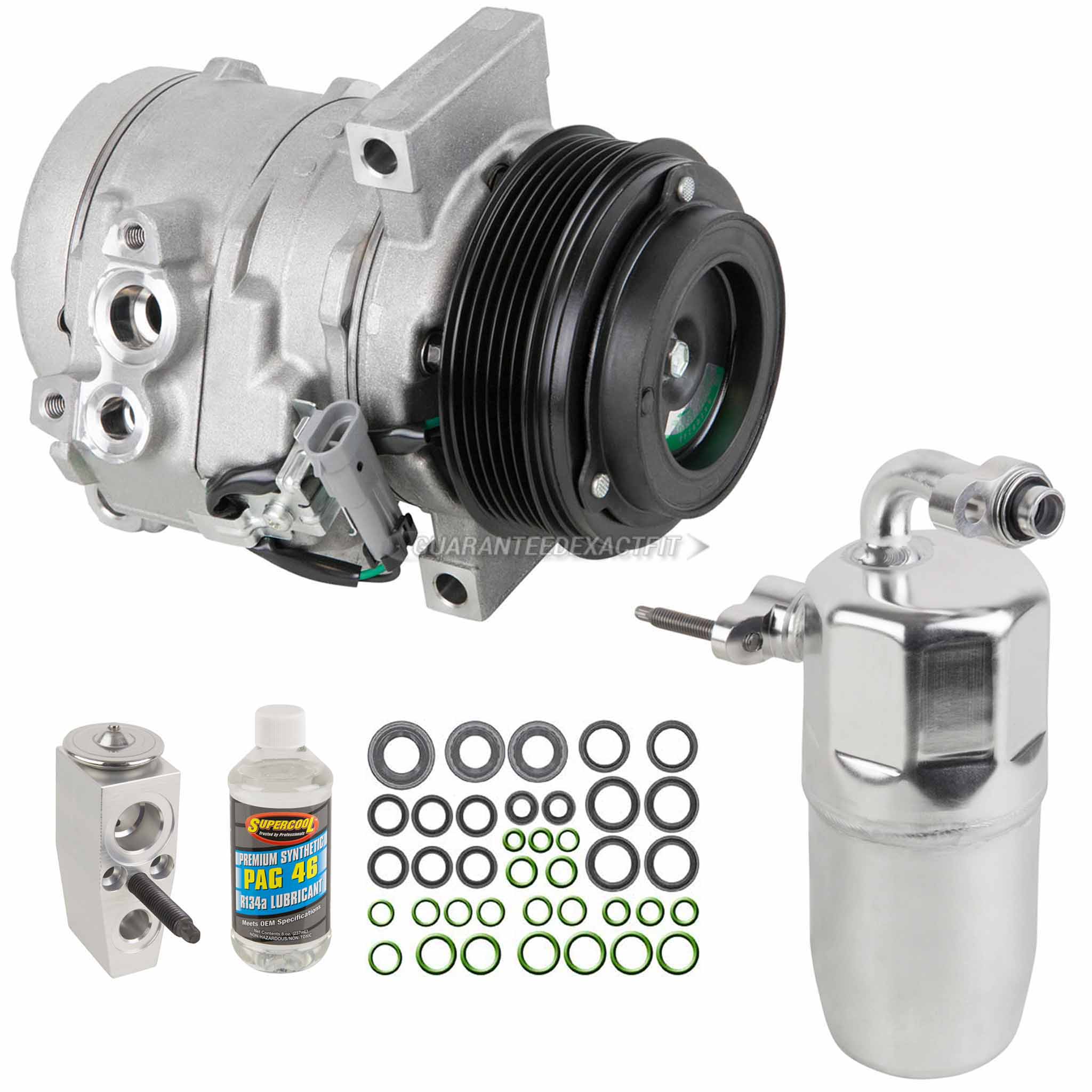 2012 Chevrolet Pick-up Truck A/C Compressor and Components Kit 6.6L ...