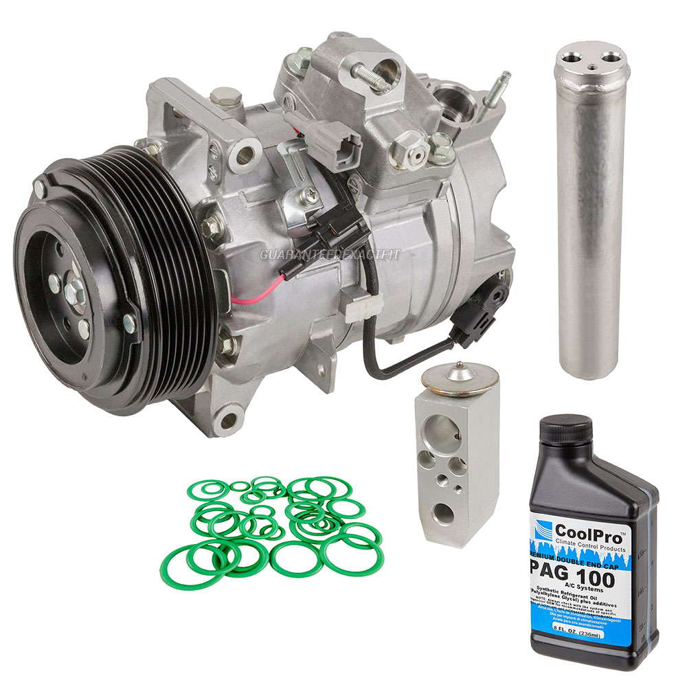 2017 Infiniti QX70 A/C Compressor and Components Kit All Models 60-82063-RK