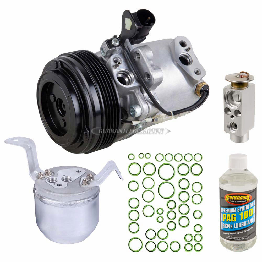 2000 BMW Z3 A/C Compressor and Components Kit With Seiko Seiki SS96D2 ...