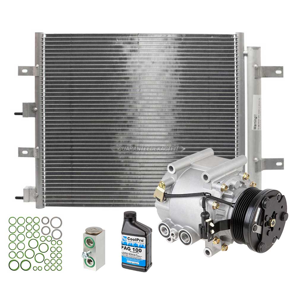 2004 Jaguar S-Type A/C Compressor and Components Kit 3.0L Engine 60 ...