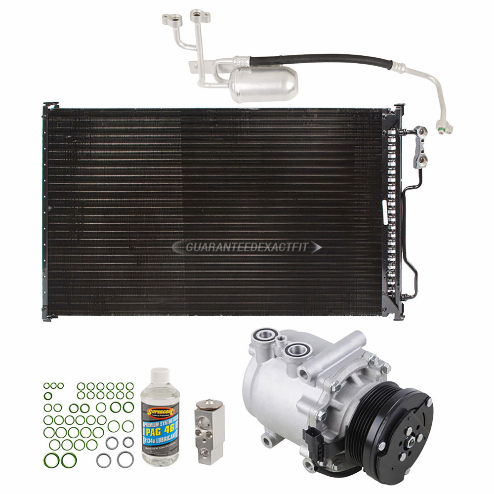 2005 ford Expedition A/C Compressor and Components Kit With Rear Air 60 ...