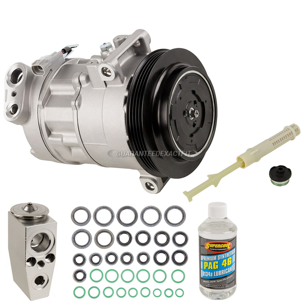 2009 Pontiac G8 A/C Compressor and Components Kit 6.2L Engine 60-82839-RK