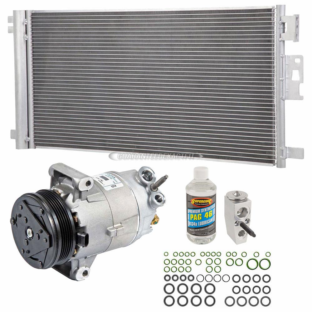 2009 chevrolet Malibu A/C Compressor and Components Kit 2.4L Engine ...