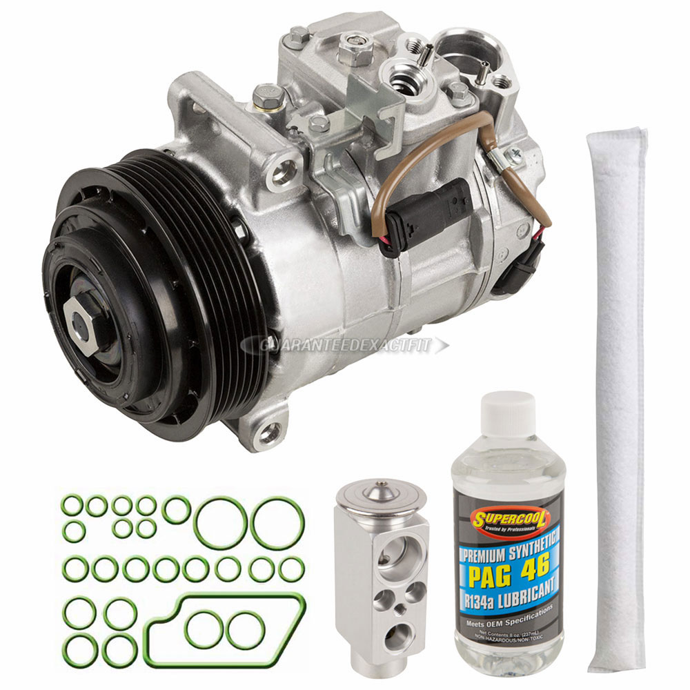 2013 Mercedes Benz C300 A/C Compressor and Components Kit All Models 60 ...
