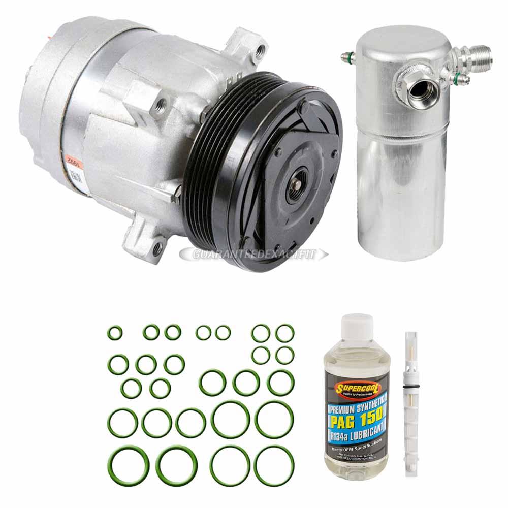 1989 Chevrolet Astro Van A/C Compressor and Components Kit 4.3L Engine ...