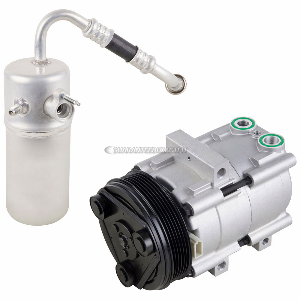 2005 Ford F Series Trucks A/C Compressor and Components Kit 4.2L Engine ...