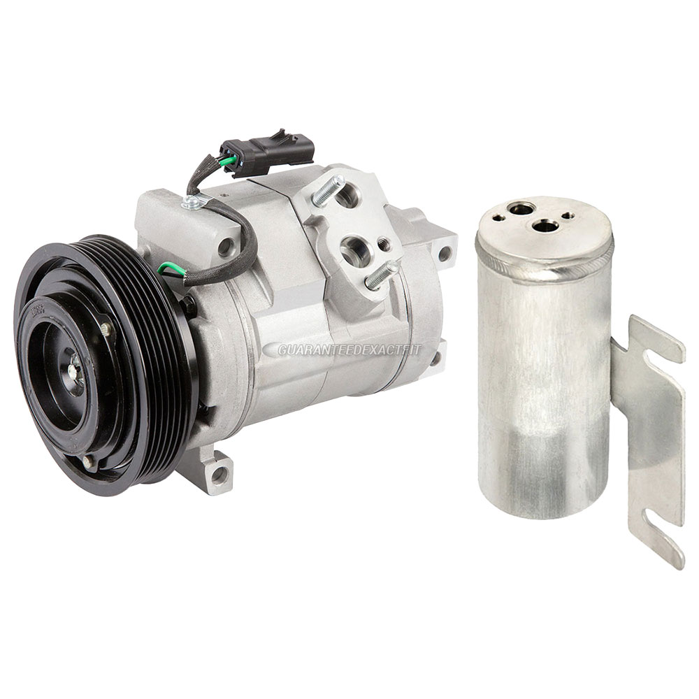 2006 Chrysler Pacifica A/C Compressor and Components Kit 3.5L Engine 60 ...