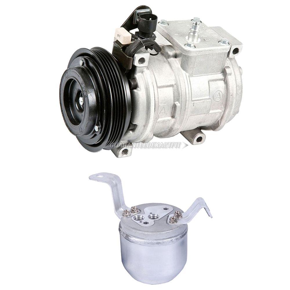 1993 BMW 318is A/C Compressor and Components Kit Compressor Type- Denso ...