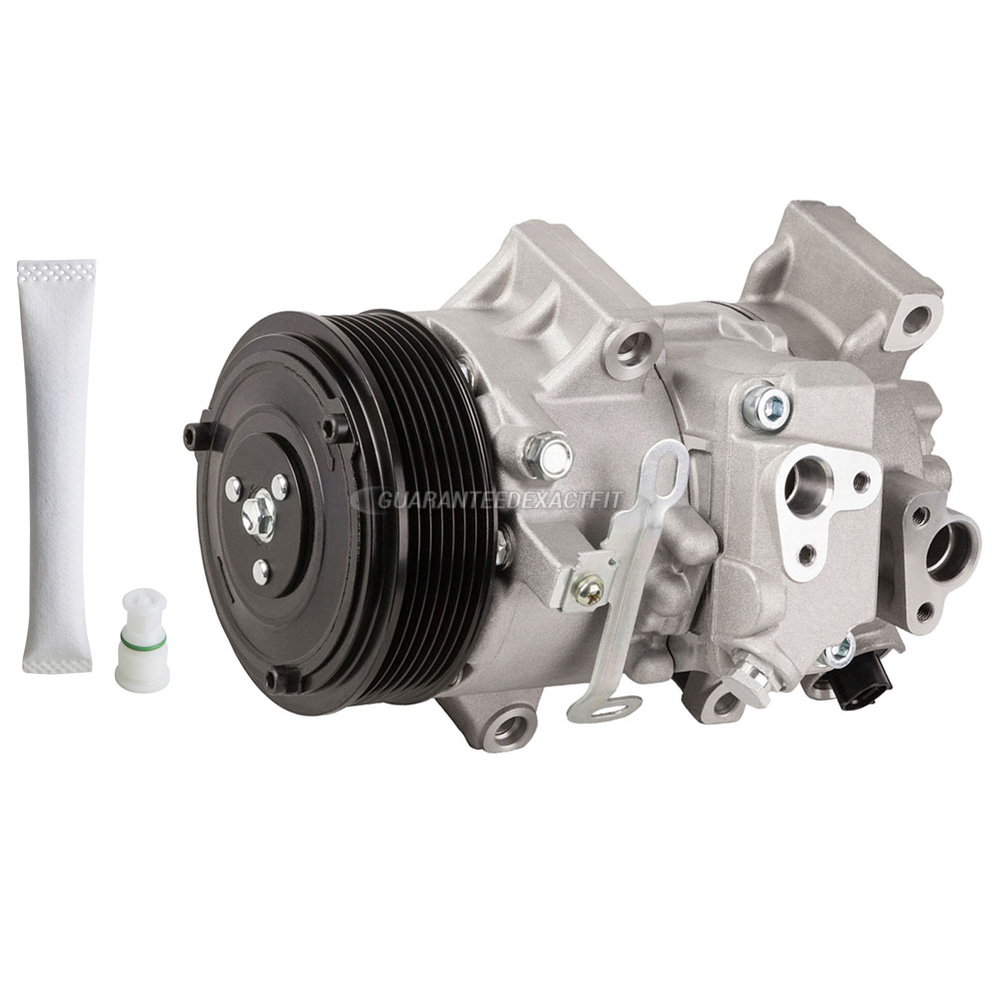 2012 Toyota Corolla A/C Compressor and Components Kit 2.4L Engine 60 ...