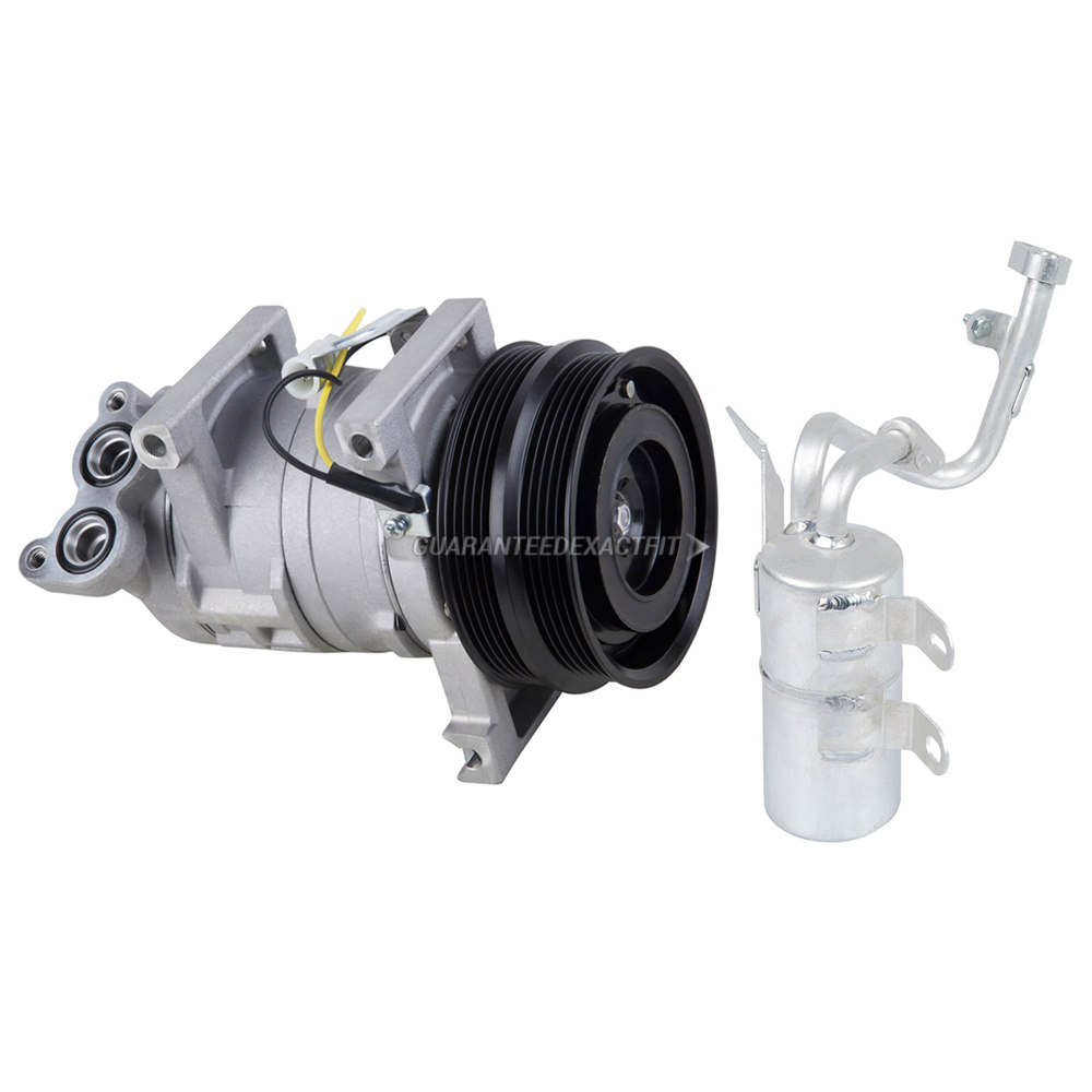 2011 Volvo S40 A/C Compressor and Components Kit All Models 60-86714-R2