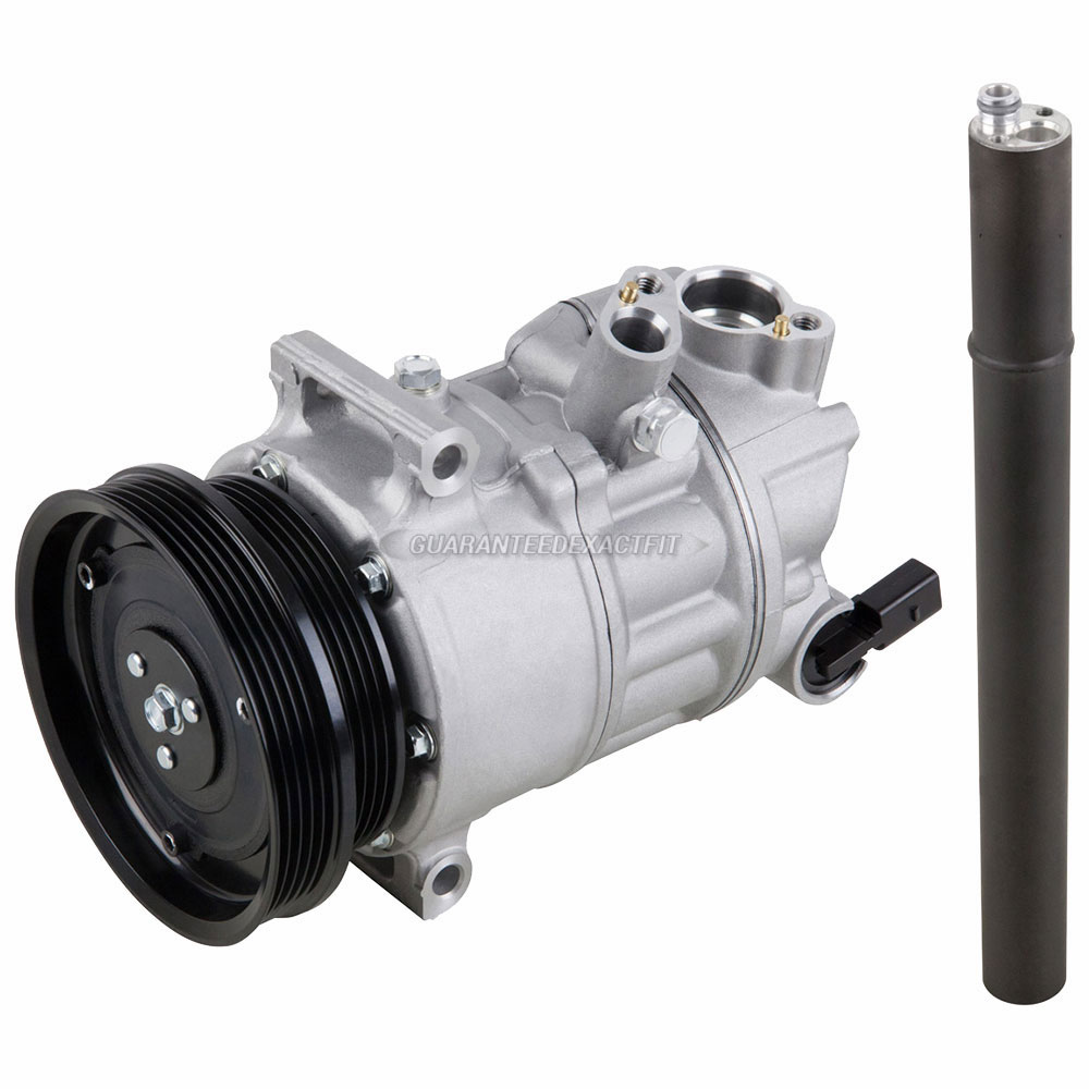 2014 volkswagen Beetle A/C Compressor and Components Kit 2.5L Engine 60 ...
