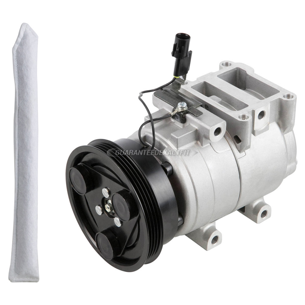2002 hyundai Accent A/C Compressor and Components Kit 1.5L Engine ...