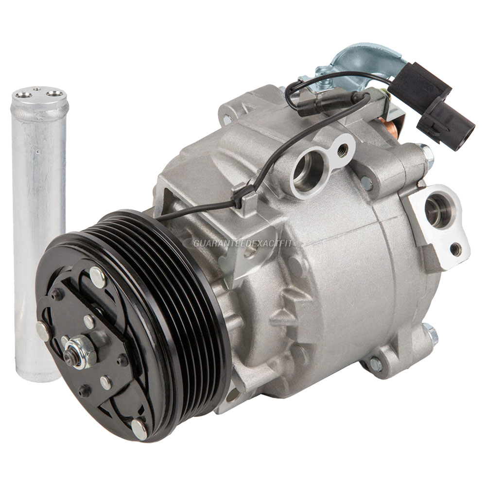 2011 mitsubishi Lancer A/C Compressor and Components Kit 2.0L Non-Turbo ...