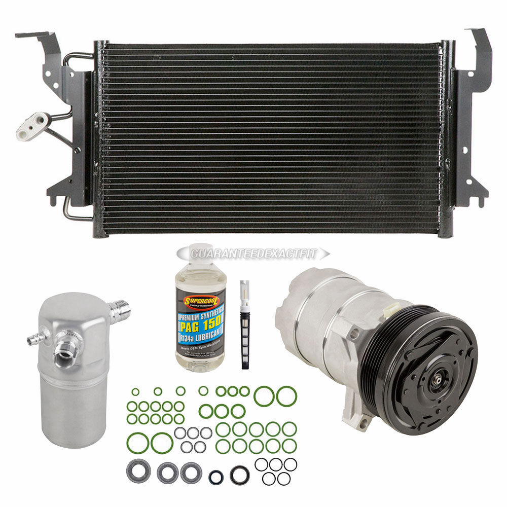 1997 Cadillac Deville A/C Compressor and Components Kit 4.6L Engine 60 ...