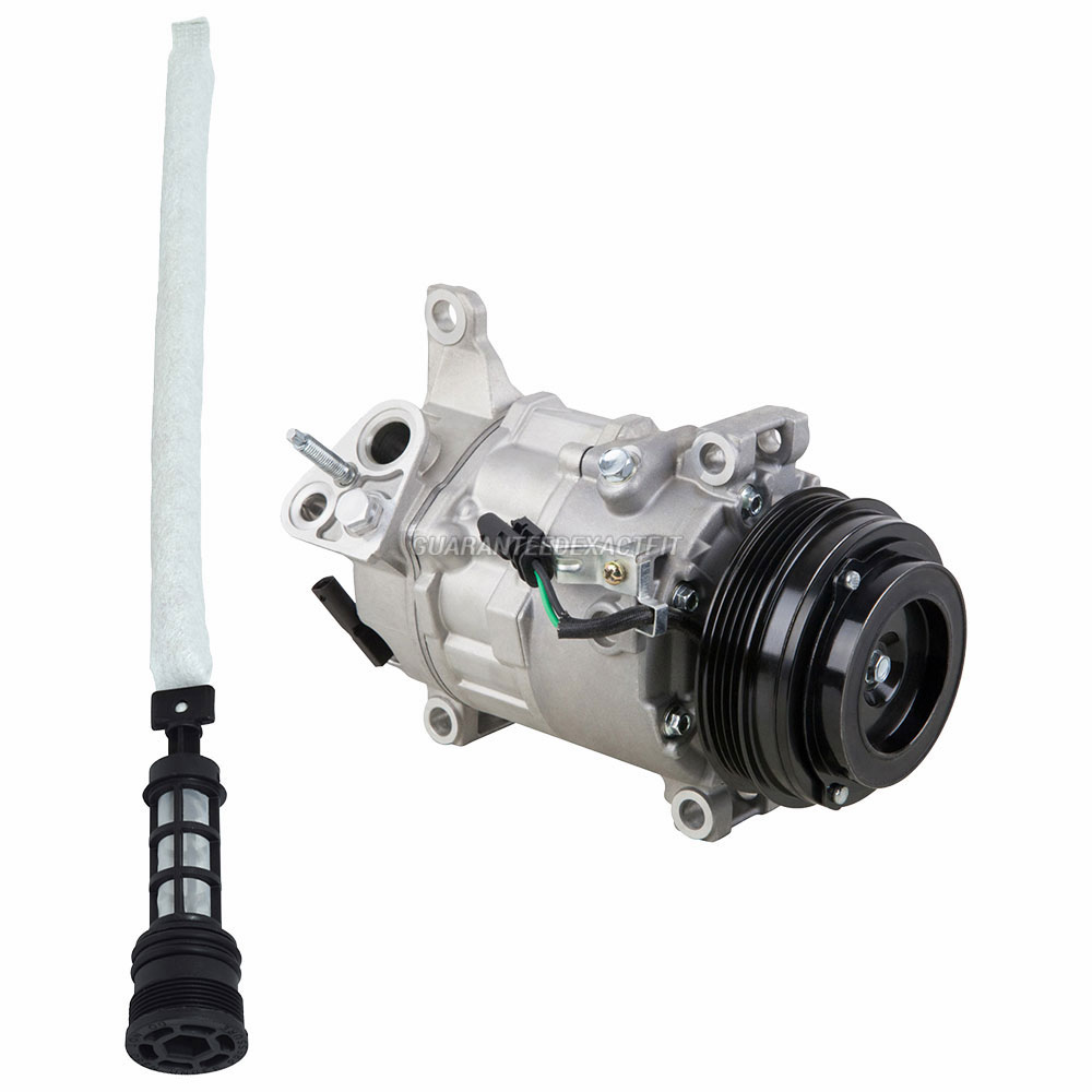 2018 GMC Sierra 2500 HD A/C Compressor and Components Kit 6.0L Eng. 60 ...