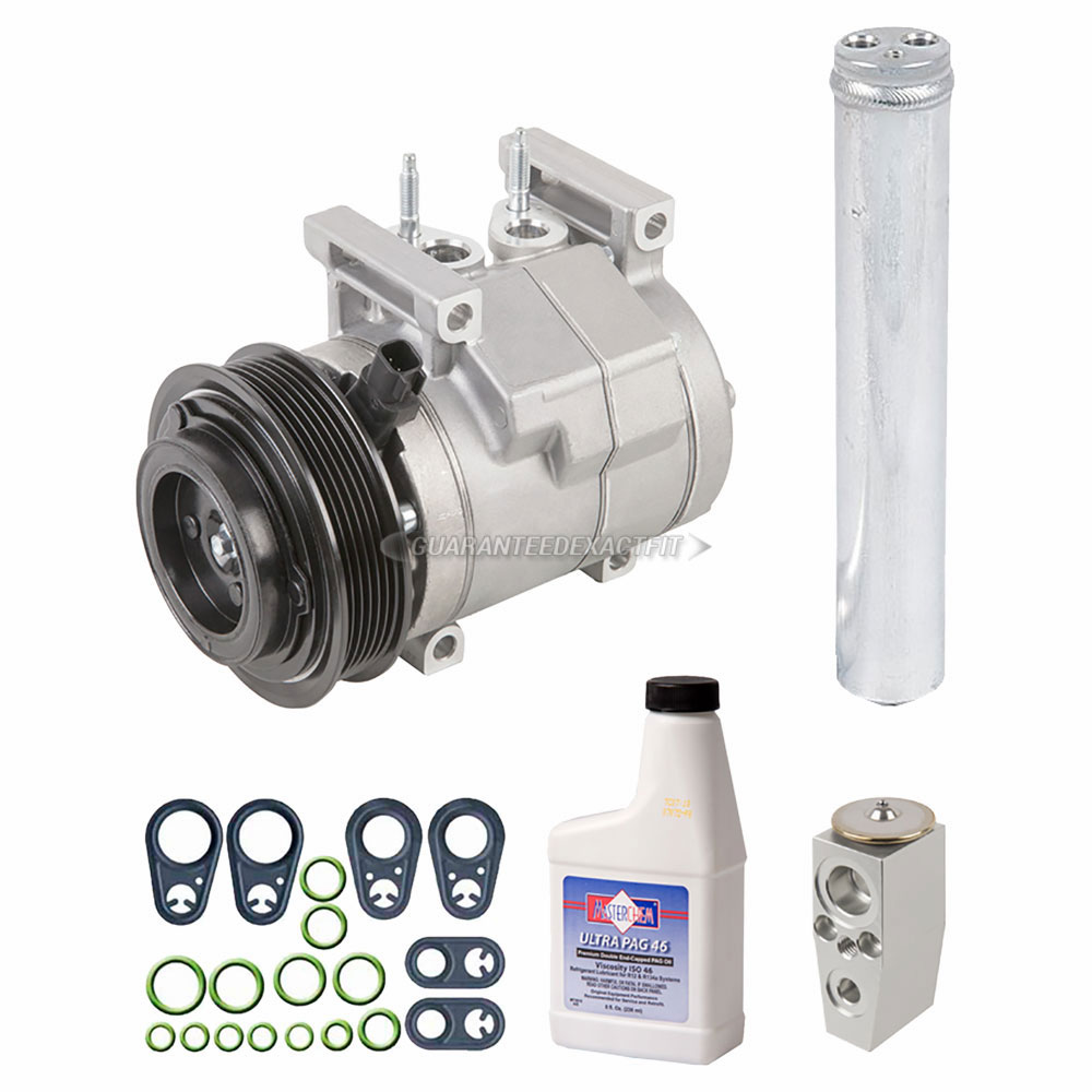 2013 dodge Challenger A/C Compressor and Components Kit 3.6L Engine 60 ...