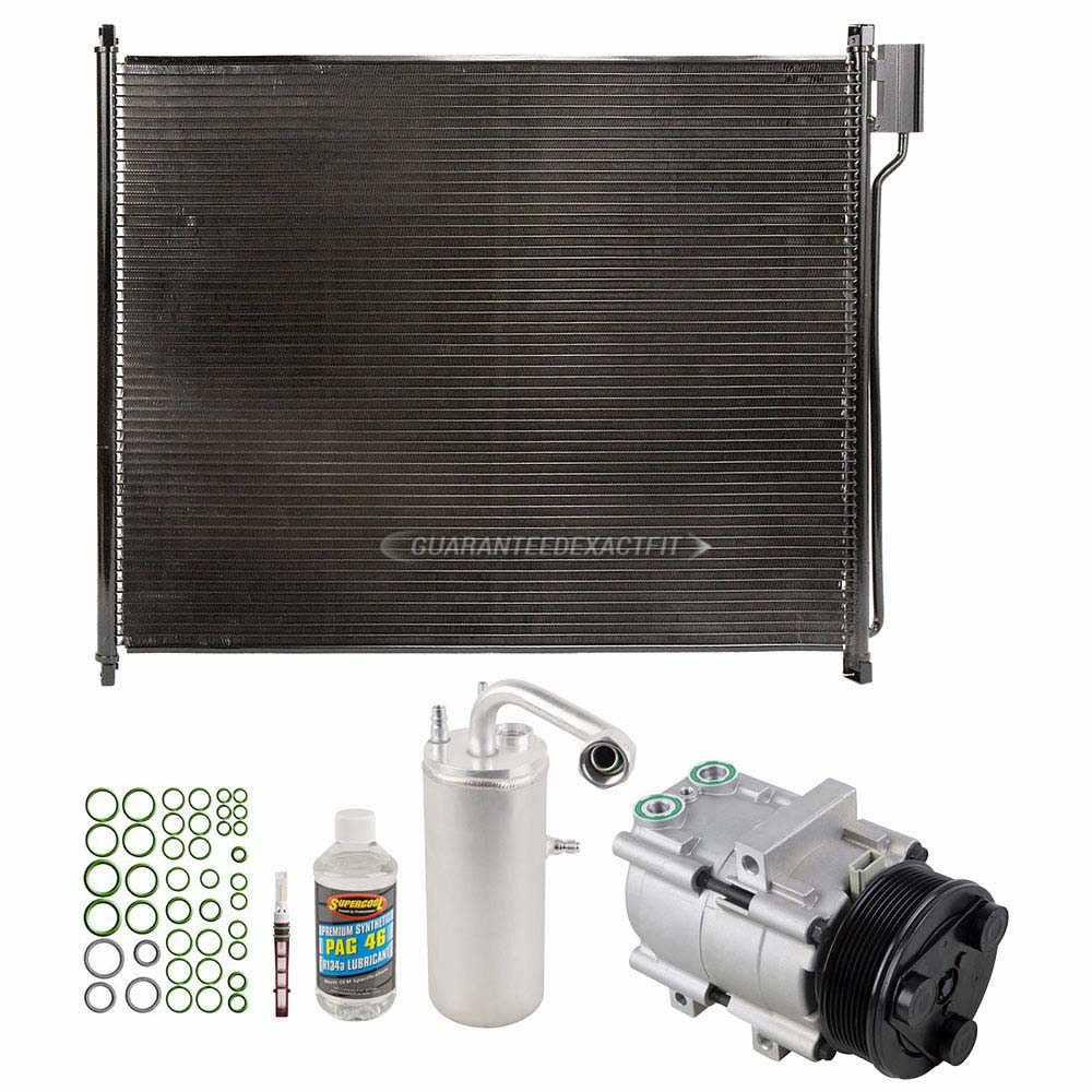 2000 Ford Excursion A/C Compressor and Components Kit 5.4L or 6.8L ...