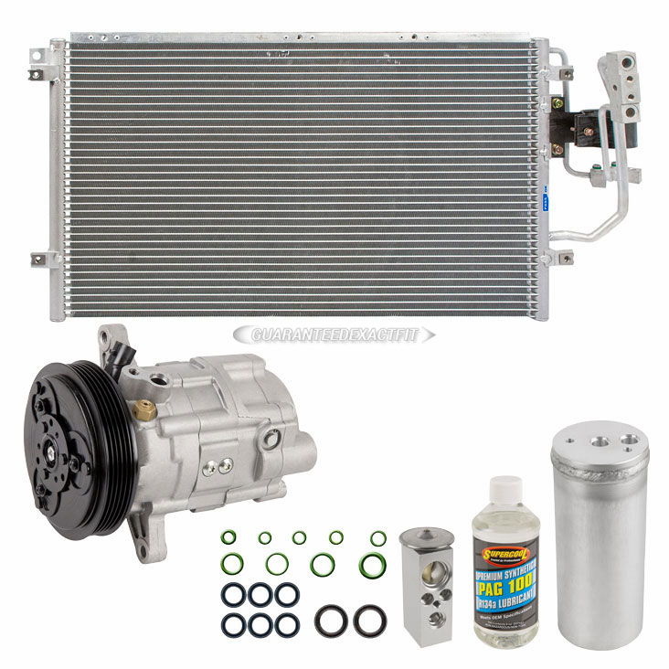 2000 saturn LS1 A/C Compressor and Components Kit Compressor Type DCV11 ...