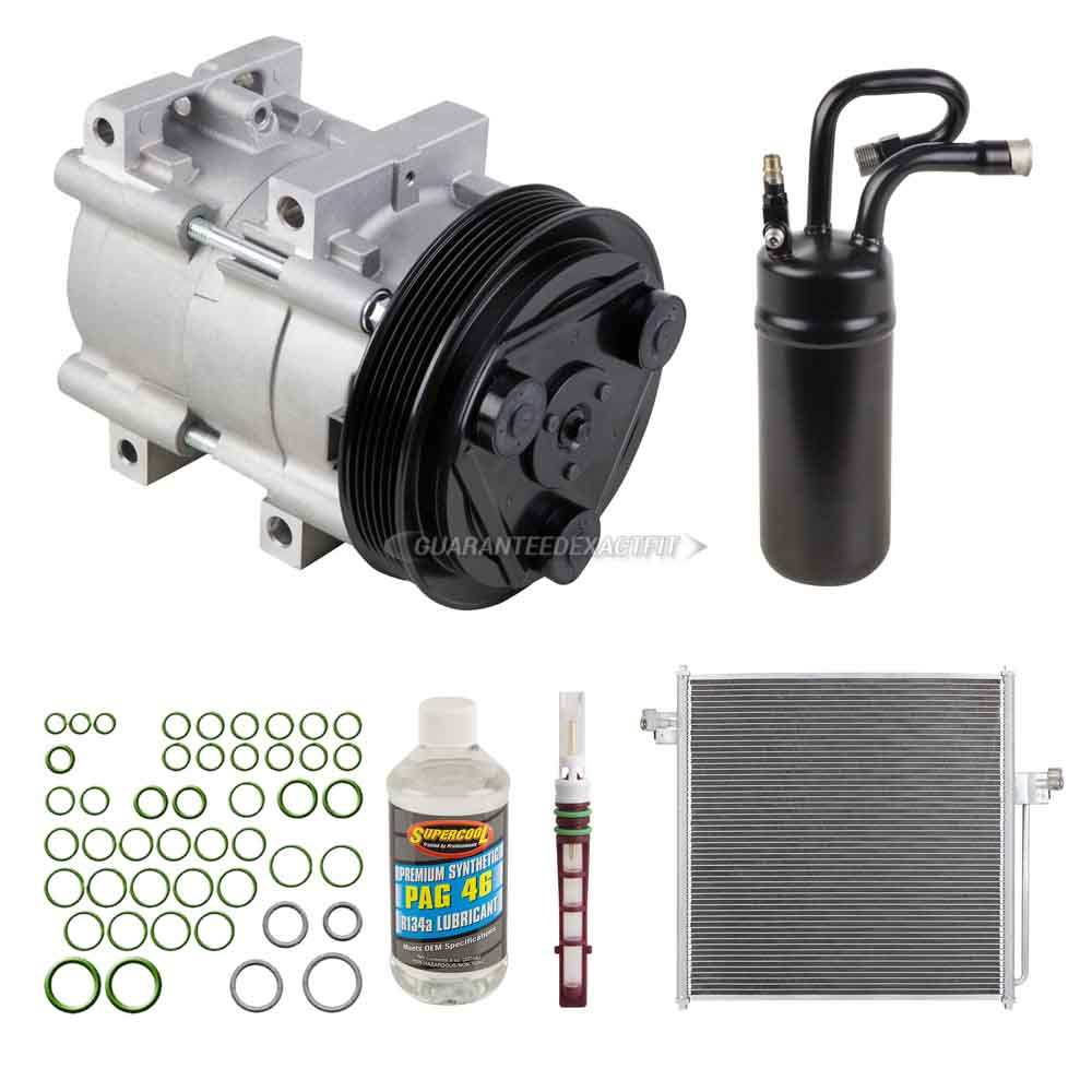 2000 Ford Ranger A/C Compressor and Components Kit 2.5L Engine 61-85901 R7