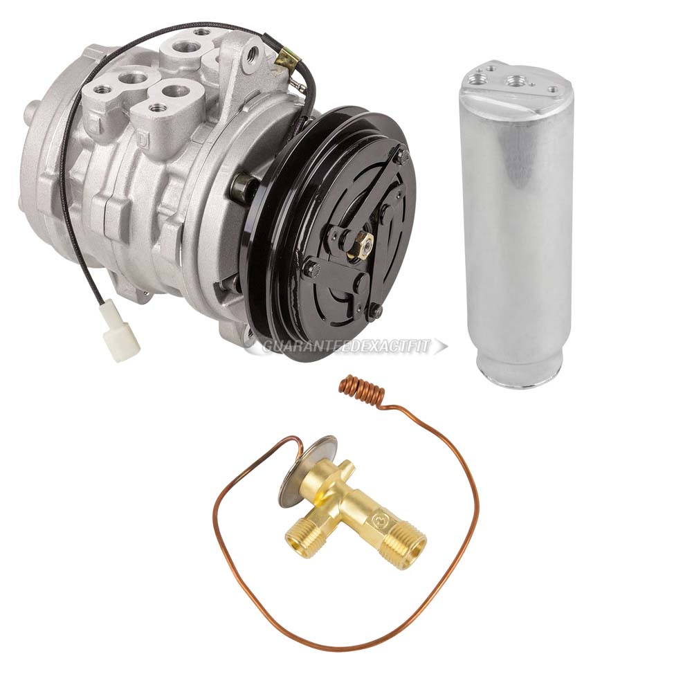 1992 Suzuki Swift A/C Compressor and Components Kit with 1 Groove ...