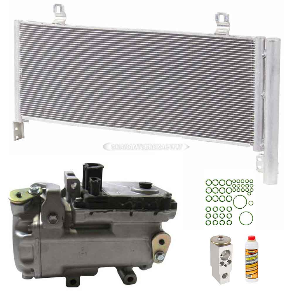 2009 Toyota Camry A/C Compressor and Components Kit 2.4L Hybrid Models ...