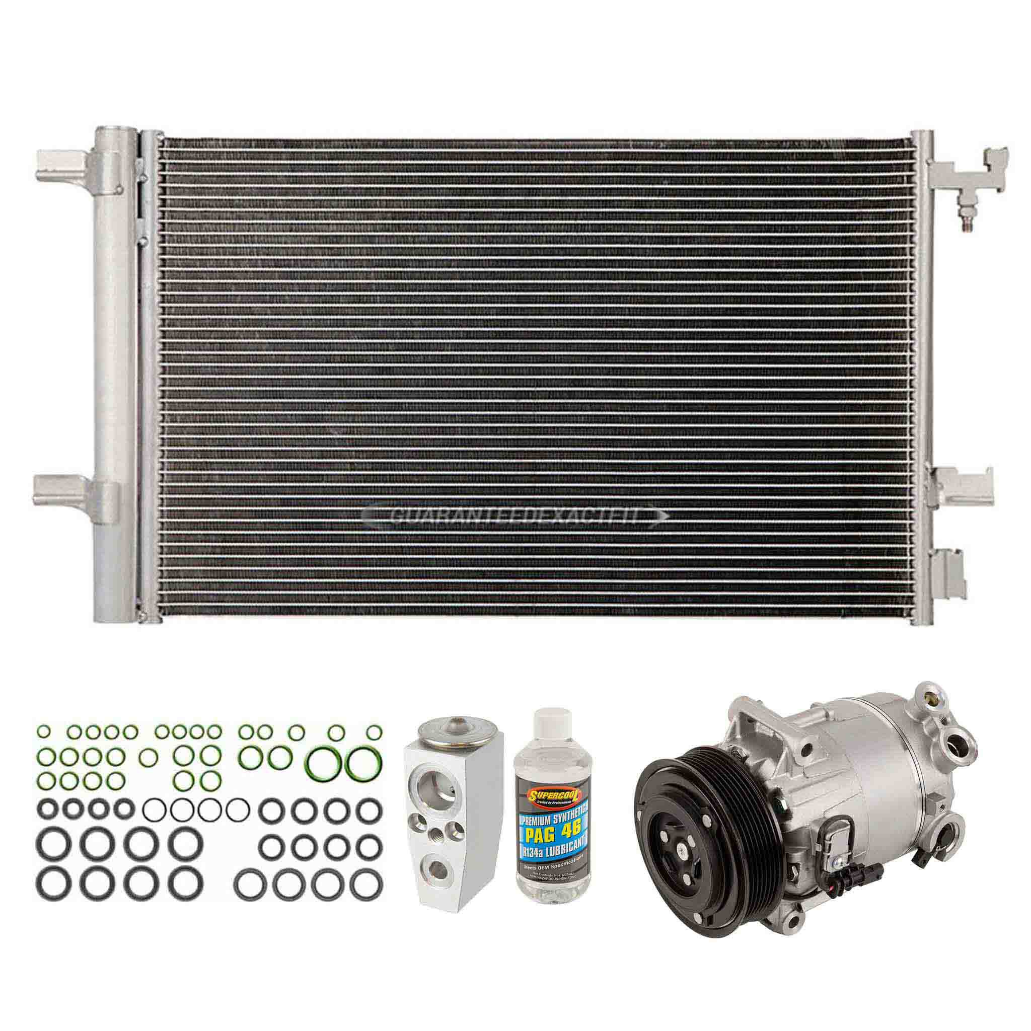 A/C Compressor and Components Kit 61-87242 r5 A/C Compressor and C, 61 ...