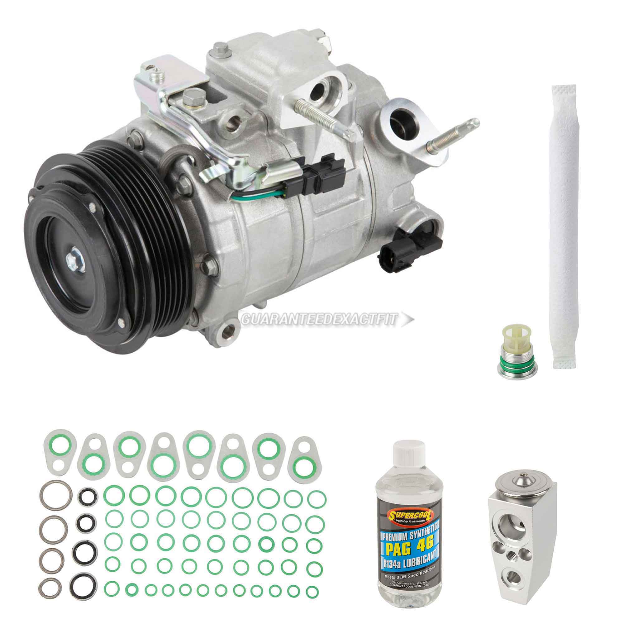 2016 lincoln MKS A/C Compressor and Components Kit 3.7L Engine 61-87601-rn