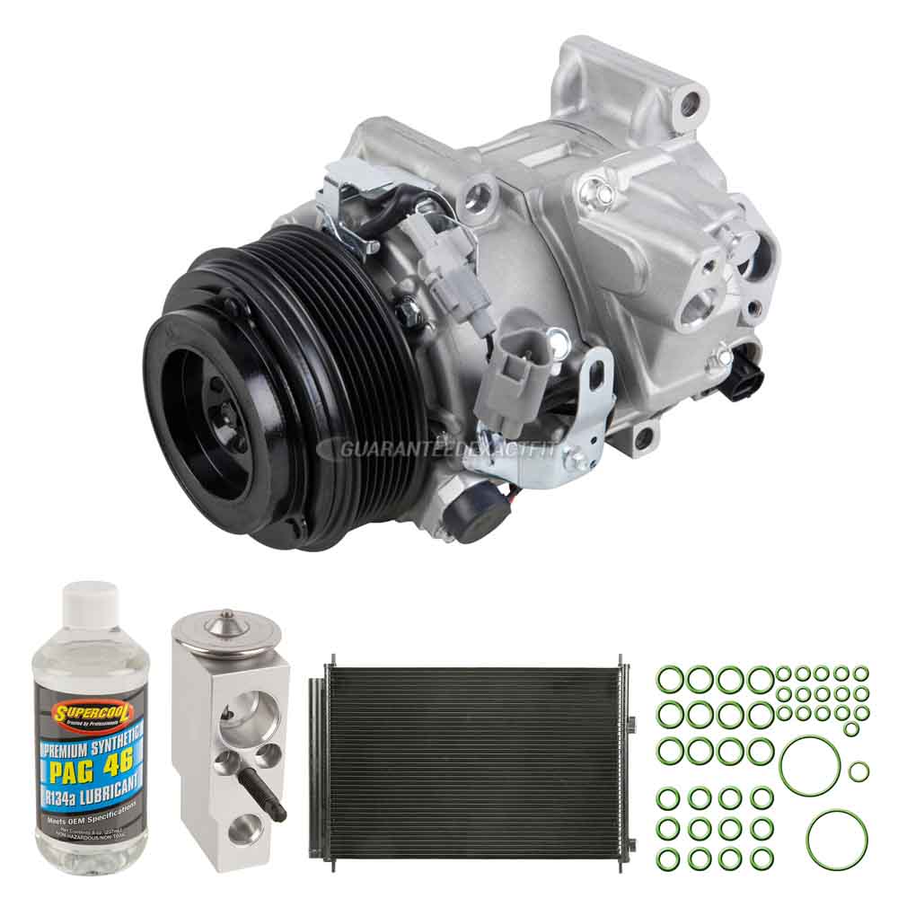 2010 Toyota RAV4 A/C Compressor and Components Kit 3.5L Engine 61-89437-R6