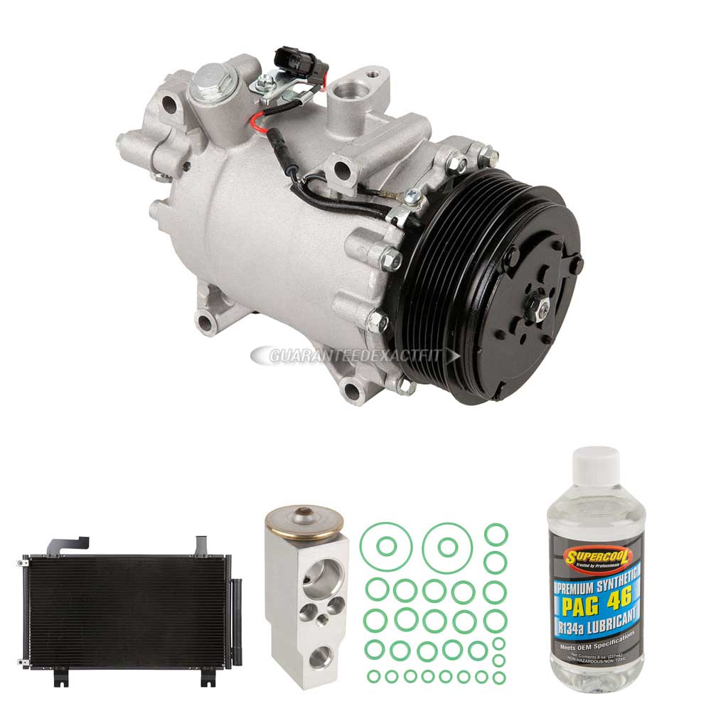2014 Acura TSX A/C Compressor and Components Kit 2.4L Engine 61-89457-R6