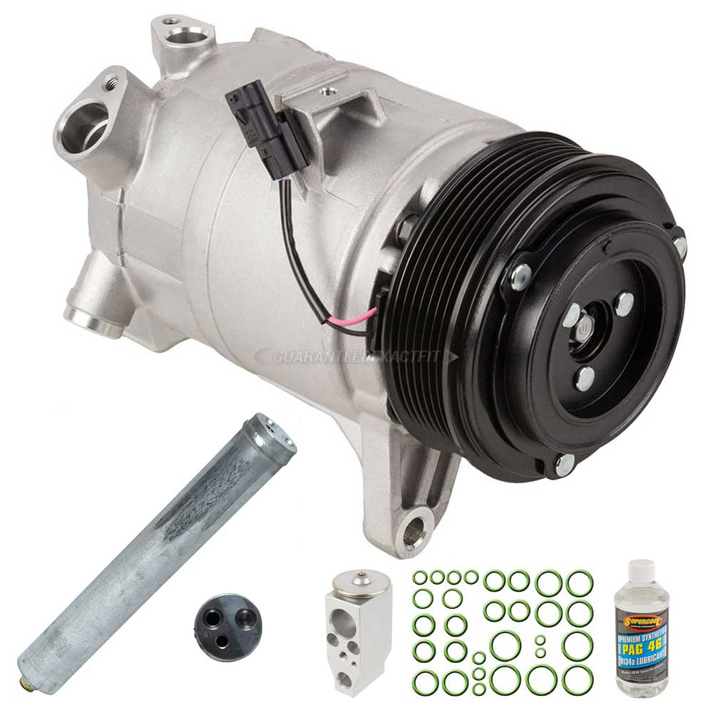 2014 infiniti QX60 A/C Compressor and Components Kit 3.5L Engine 61 ...