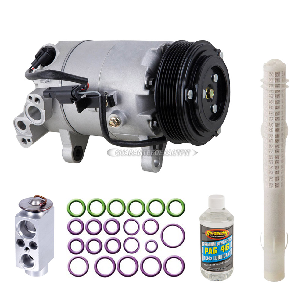 2017 mini Cooper A/C Compressor and Components Kit w/ Solenoid Clutch ...