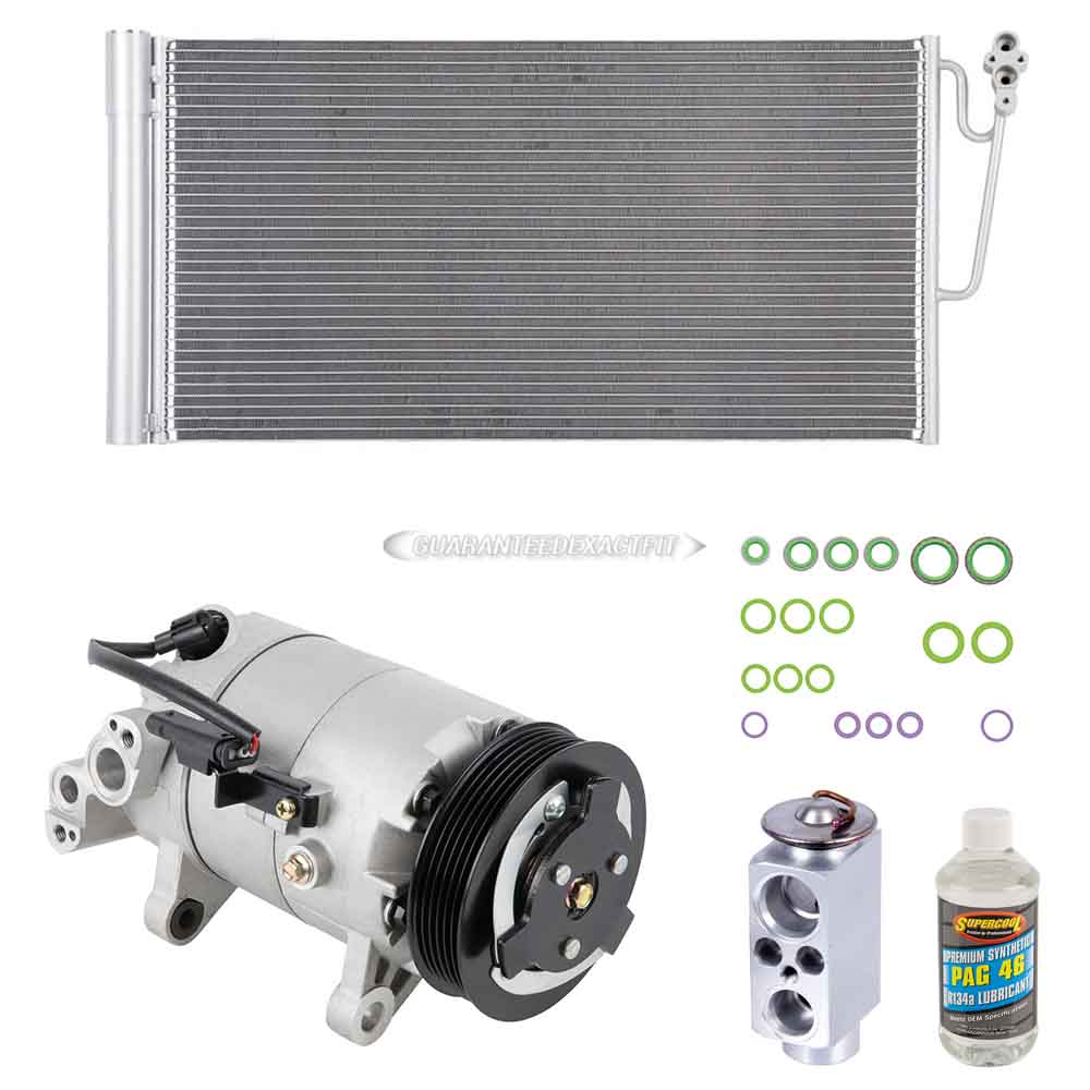 2015 mini Cooper A/C Compressor and Components Kit 1.5L Eng. - w/o ...