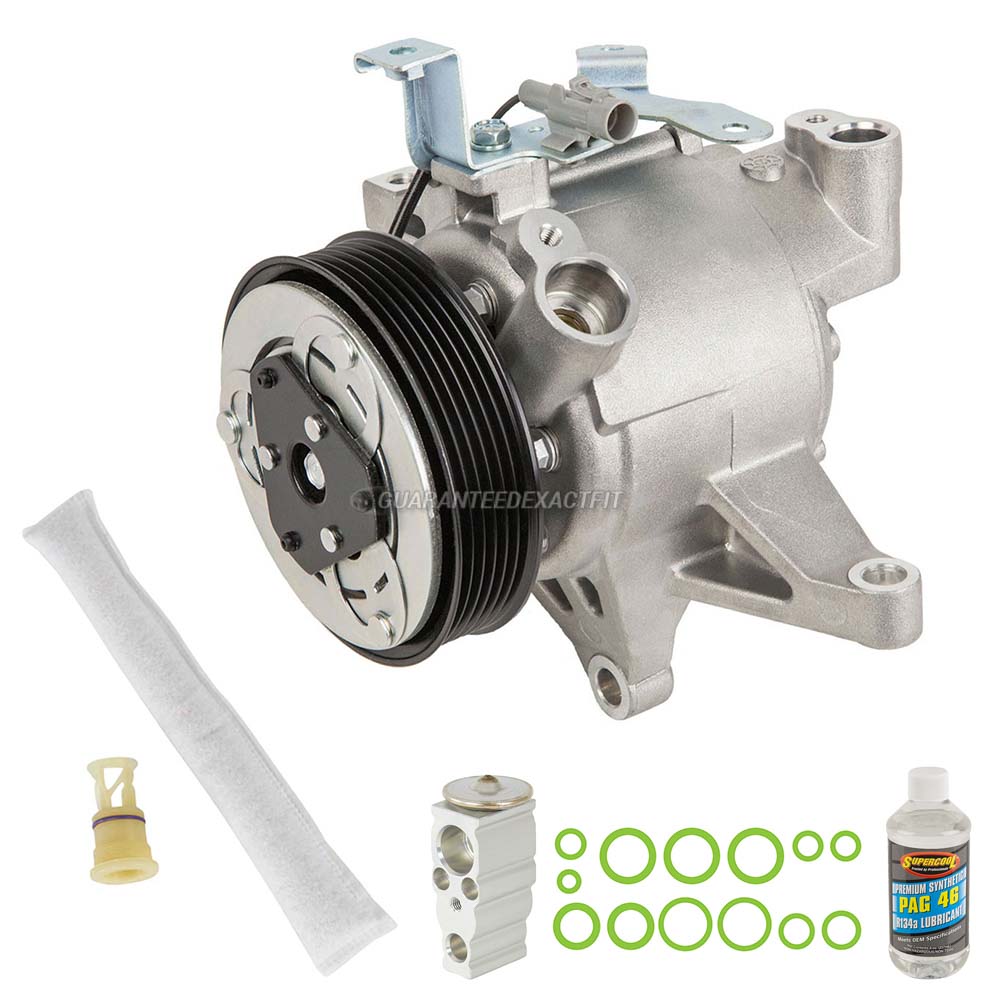 2017 Subaru Forester A/C Compressor and Components Kit 2.5L Engine 61 ...