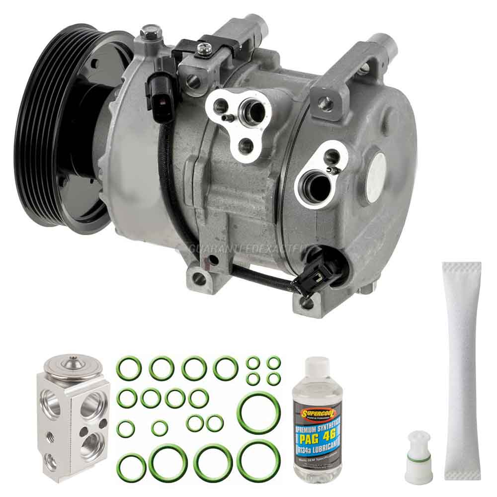 2014 hyundai Genesis Coupe A/C Compressor and Components Kit 3.8L ...