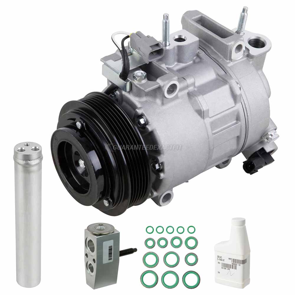 2016 dodge Challenger A/C Compressor and Components Kit 3.6L Engine 61 ...
