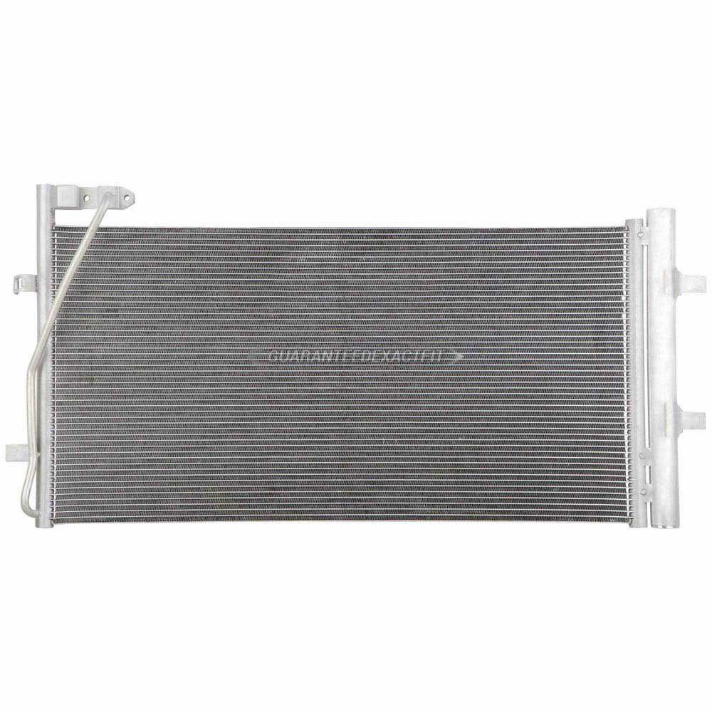 2011 Volkswagen Jetta A/C Condenser 2.0L Diesel Engine 60-61815-ND