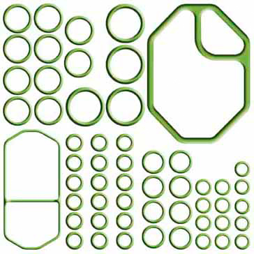 1991 Honda Civic A/C Compressor and Components Kit Comp type- Sanden ...